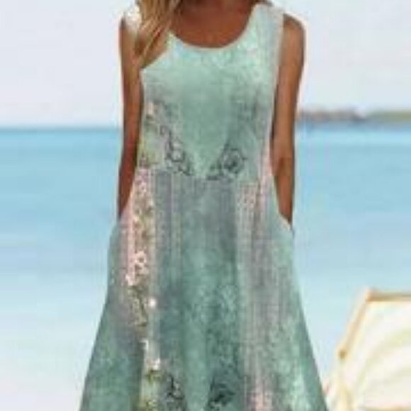 Unknown | Dresses | Flower Dress | Poshmark